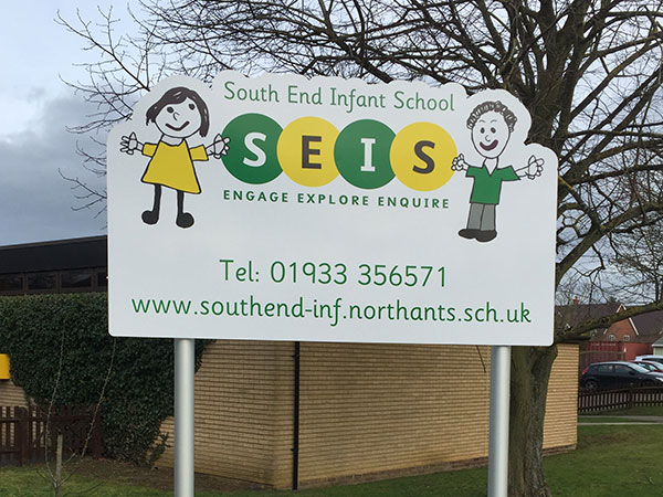 School signs designed in all shapes, sizes and styles