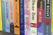 Book spine reading wall display gallery - Blocks Design Services