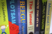 Book spine reading wall display gallery - Blocks Design Services