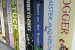 Book spine reading wall display gallery - Blocks Design Services